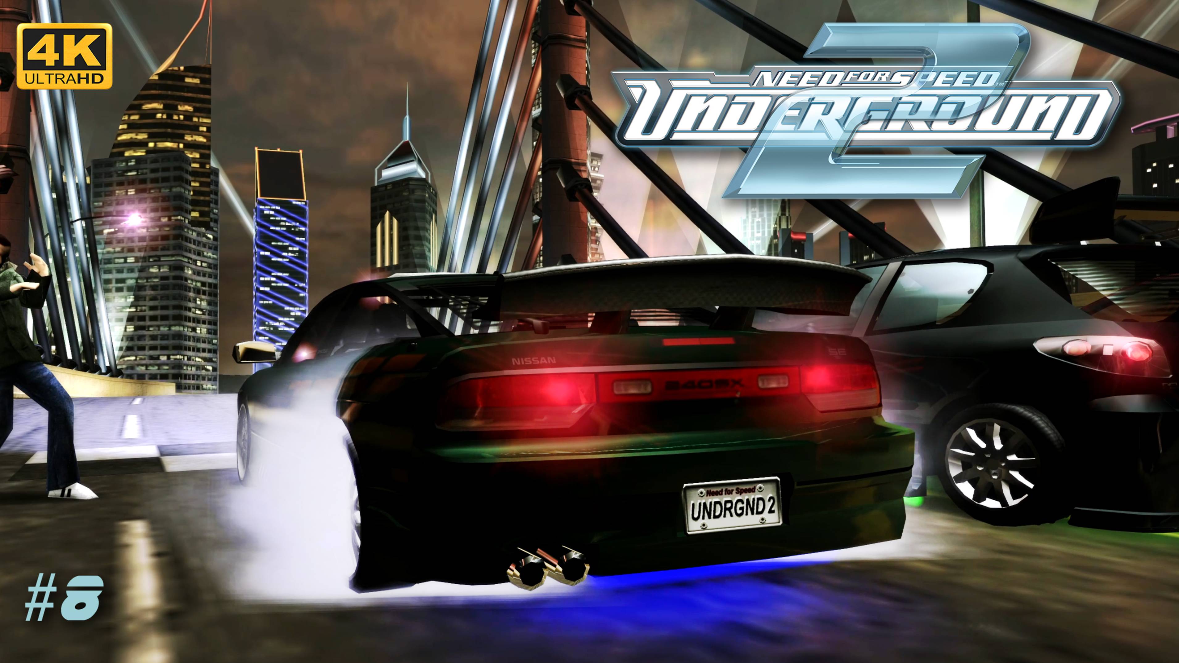 [4K] 🏁 Легенда Бэйвью - NFS Underground 2 [2004][#8]