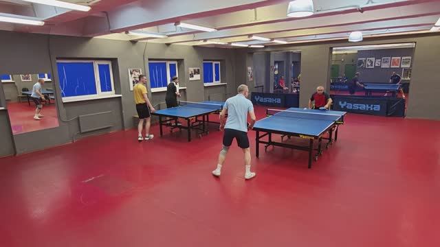 #16 Мухаметов А. (616) - Морозов И. (609) 08.07 турнир по настольному теннису СПб