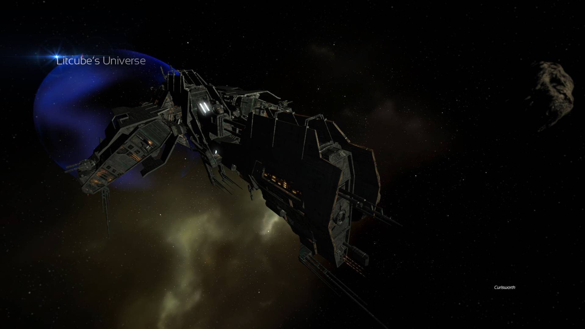 X3_Albion Prelude. Космос.