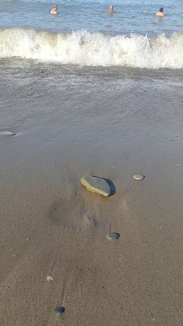 Дивноморское, море, пляж, утро