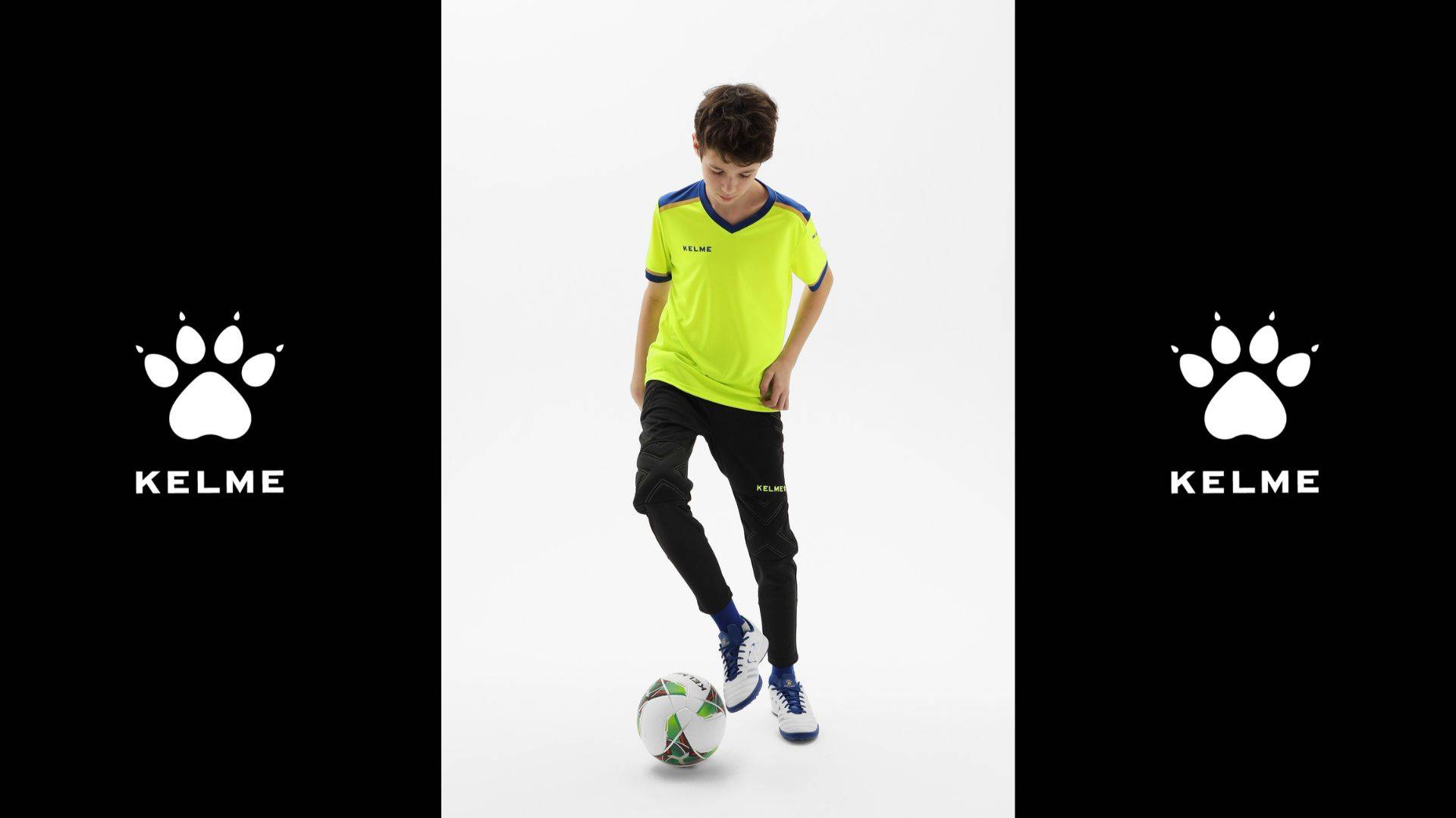 K15Z408LC-010. Брюки вратарские Kelme Goalkeeper Pants Kid спортивные штаны для мальчика