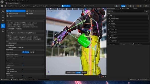 Extract Parts of A Character in Unreal Engine (русская озвучка)