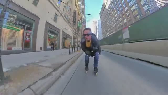 ⚡ Рассекая мегаполис - экстремальный скейтинг ⚡ - Bill Stoppard - Пригнись! #сезонконтентаRUTUBE