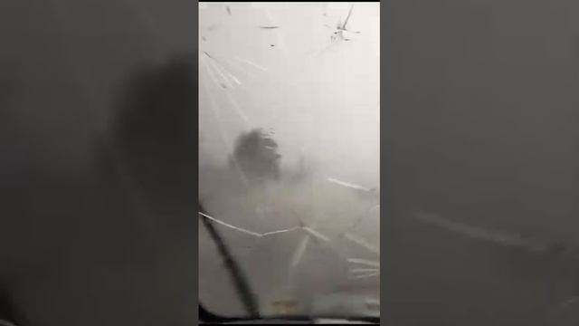 Жесть .Град в Воронежской области.