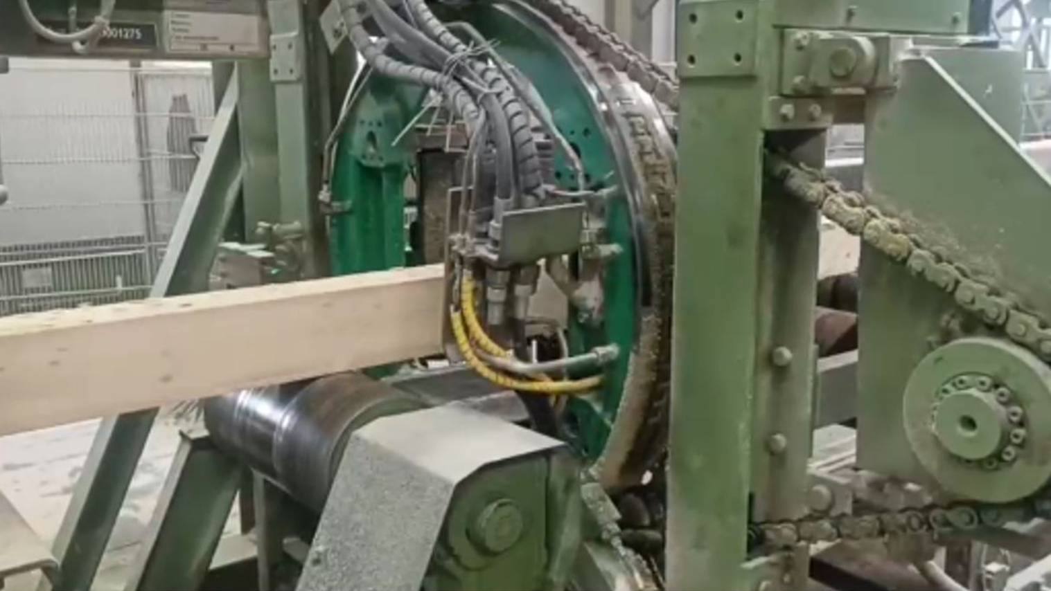 Завод деревообрабатывающих станков «РЗДС» изготовил ротор для разворотного устройства линии Linck