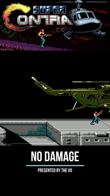 Boss Helicopter Super Contra skill 100%😈! Super Contra