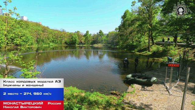 Заезды кордовых моделей (с 1 по 3 место). Май 2025