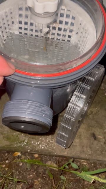 Течёт фильтр INTEX для бассейна.