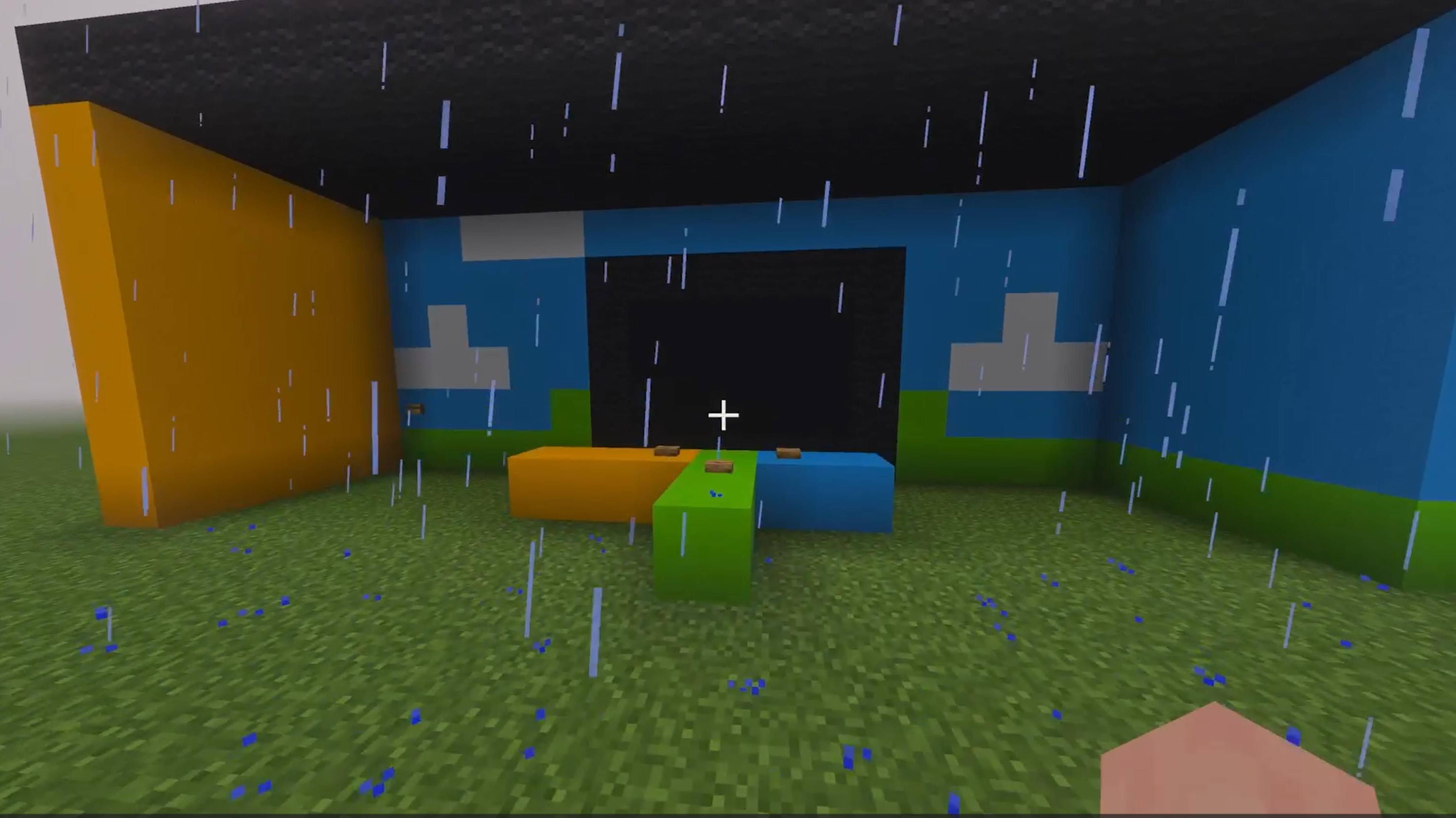 Мир minecraft в игре minecraft