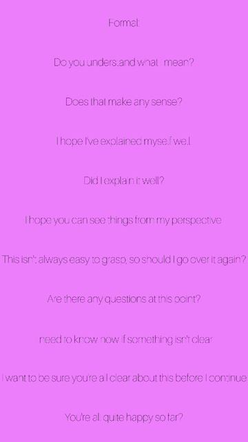 Как бы ты сказал Понял? How would you say Do You Understand?