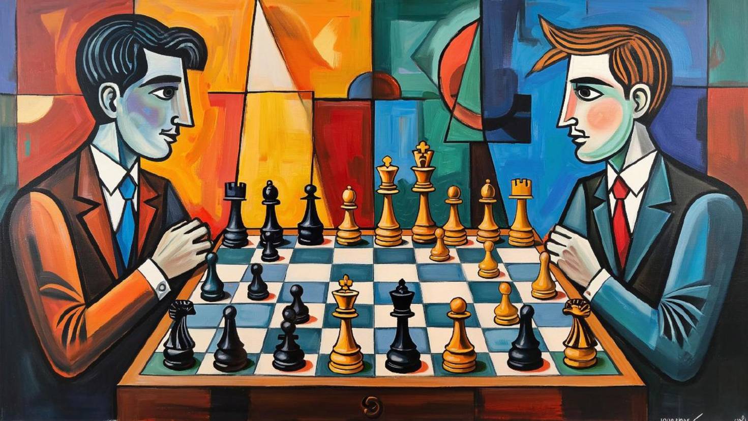 Реванш с красивой комбинацией в конце. Шахматы Фишера.