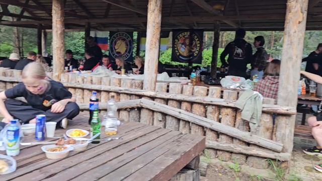 Просмотр игры на природе