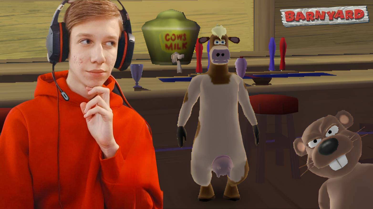 НОЧНОЙ КЛУБ И СУСЛИКИ | Barnyard #3