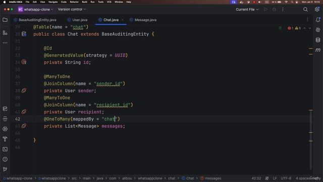 7 -Create the entities and the relationships