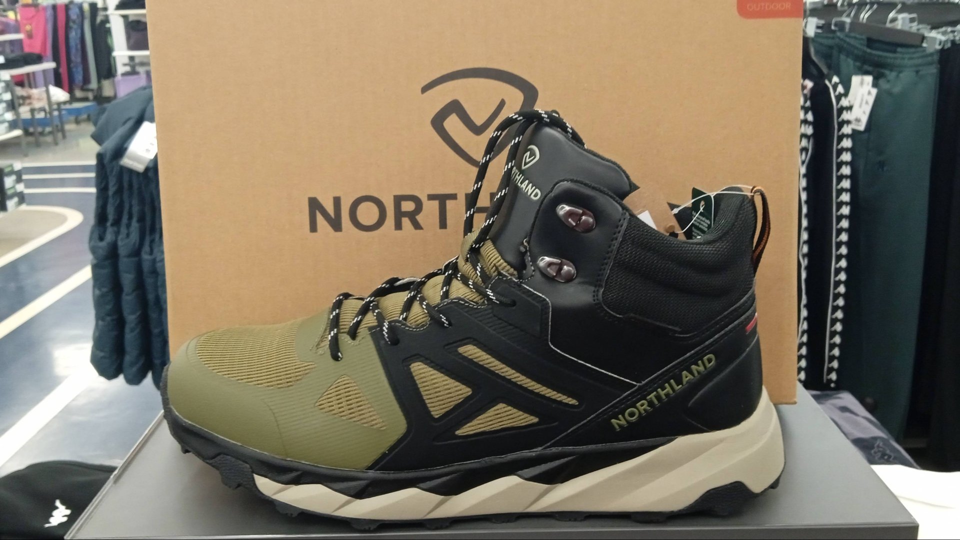 Ботинки мужские Northland Brunn ( Мембранные Ботинки Осень - Весна )