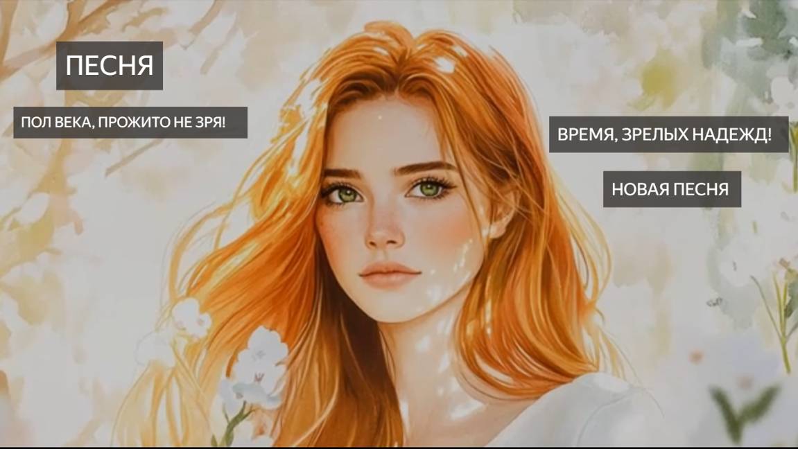 50 лет. Автор Песня. Юбилей. Пол века прожито не зря. Сильная, душевная песня. Время зрелых надежд.