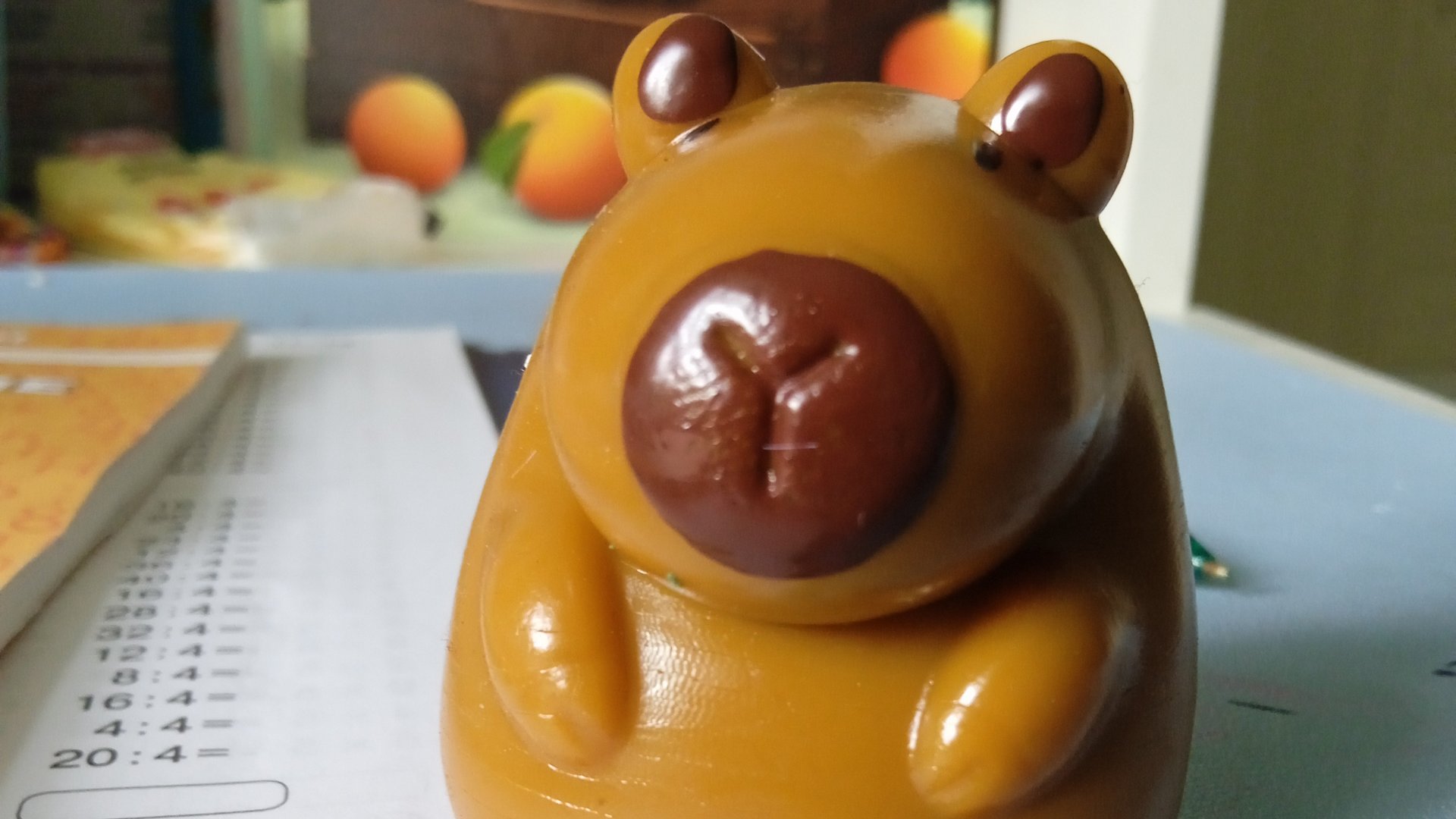 Антистрес капибара.Липкая капибара.