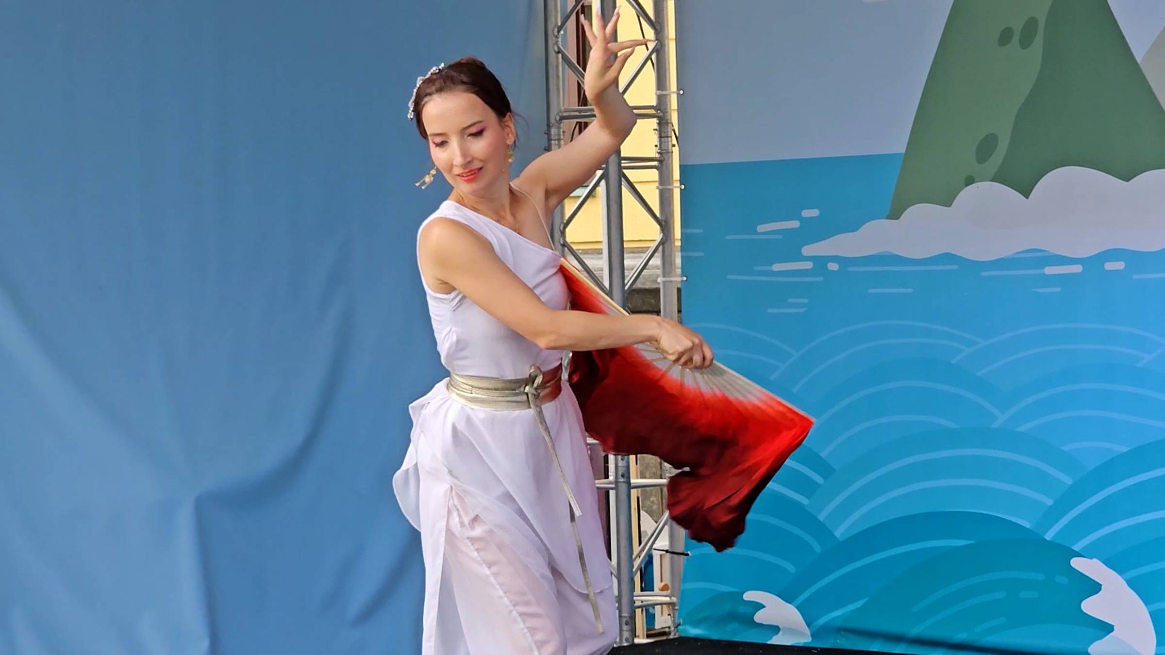 Мастер-класс по китайскому танцу Ирины Чиковой. Фестиваль Китайской культуры, Москва, 16 июня 2024