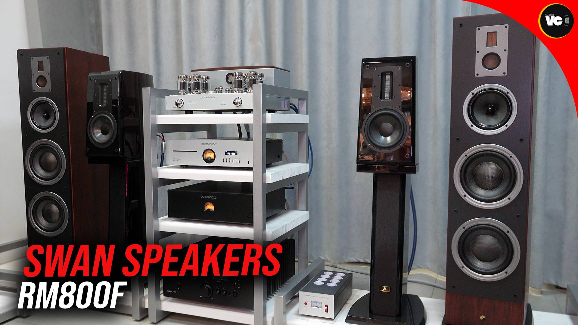 Обзор акустики Swan Speakers RM800F от Valeron's