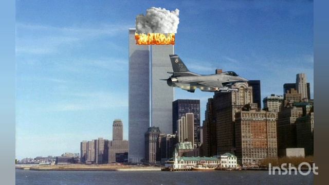 Министр обороны ВВС США атака удар ВТЦ 9/11 Нью-Йорке.