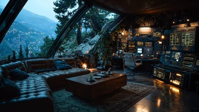 Mountain Outpost Lab – Dark Sci‑Fi Ambience for Deep Focus & Flow 1080
