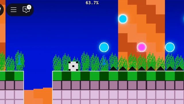 проходим 13 уровень в Roblox BEAT BOUNCE (Geometry dash)