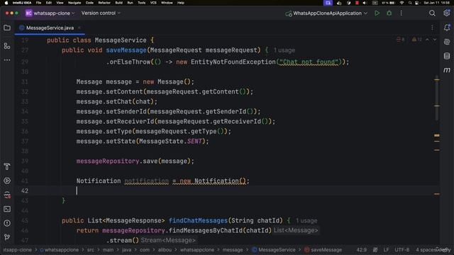 15 -Implement the notifications service