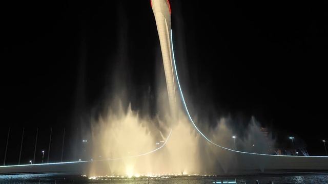 Поющие фонтаны в Сочи. Oh, Pretty Woman. Roy Orbison. Семья Бровченко.