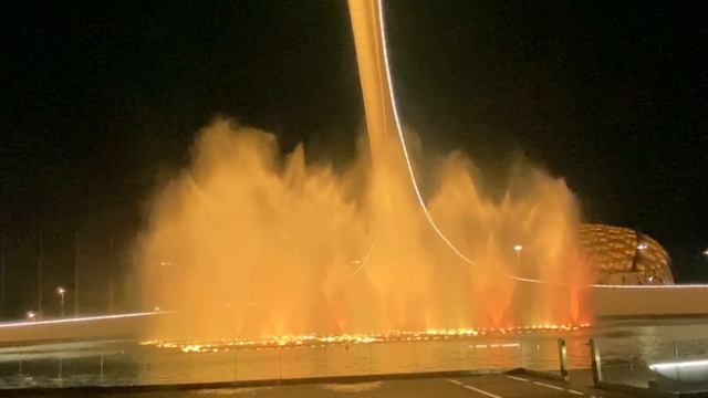 Поющие фонтаны в Сочи. The Show Must Go On. Семья Бровченко.