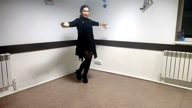 Пасодобль соло. Вариация для начинающих, часть 2. Соло латина. Pasodoble solo latin/beginner routine