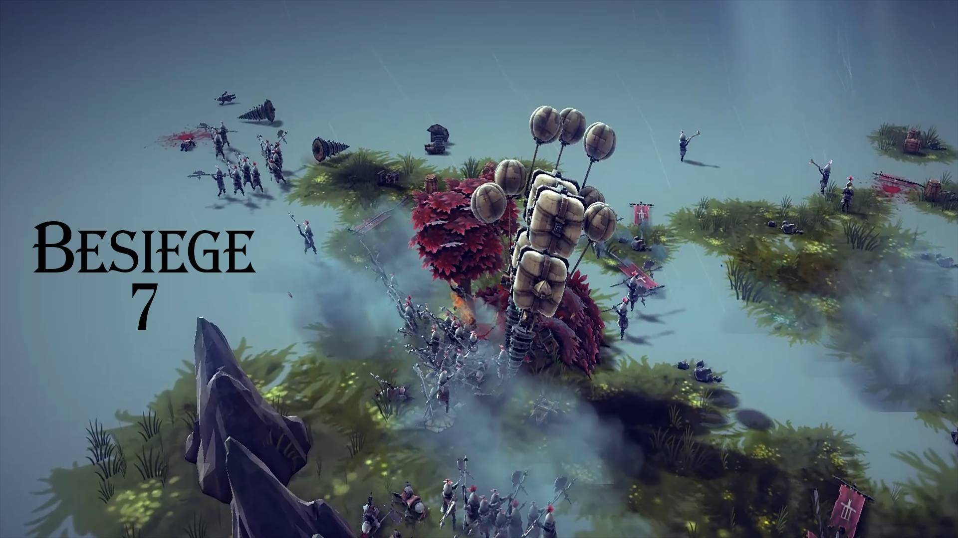 Besiege № 7 (КРУЧУ, ВЕРЧУ, ПРОЙТИ ДАЛЬШЕ ХОЧУ)