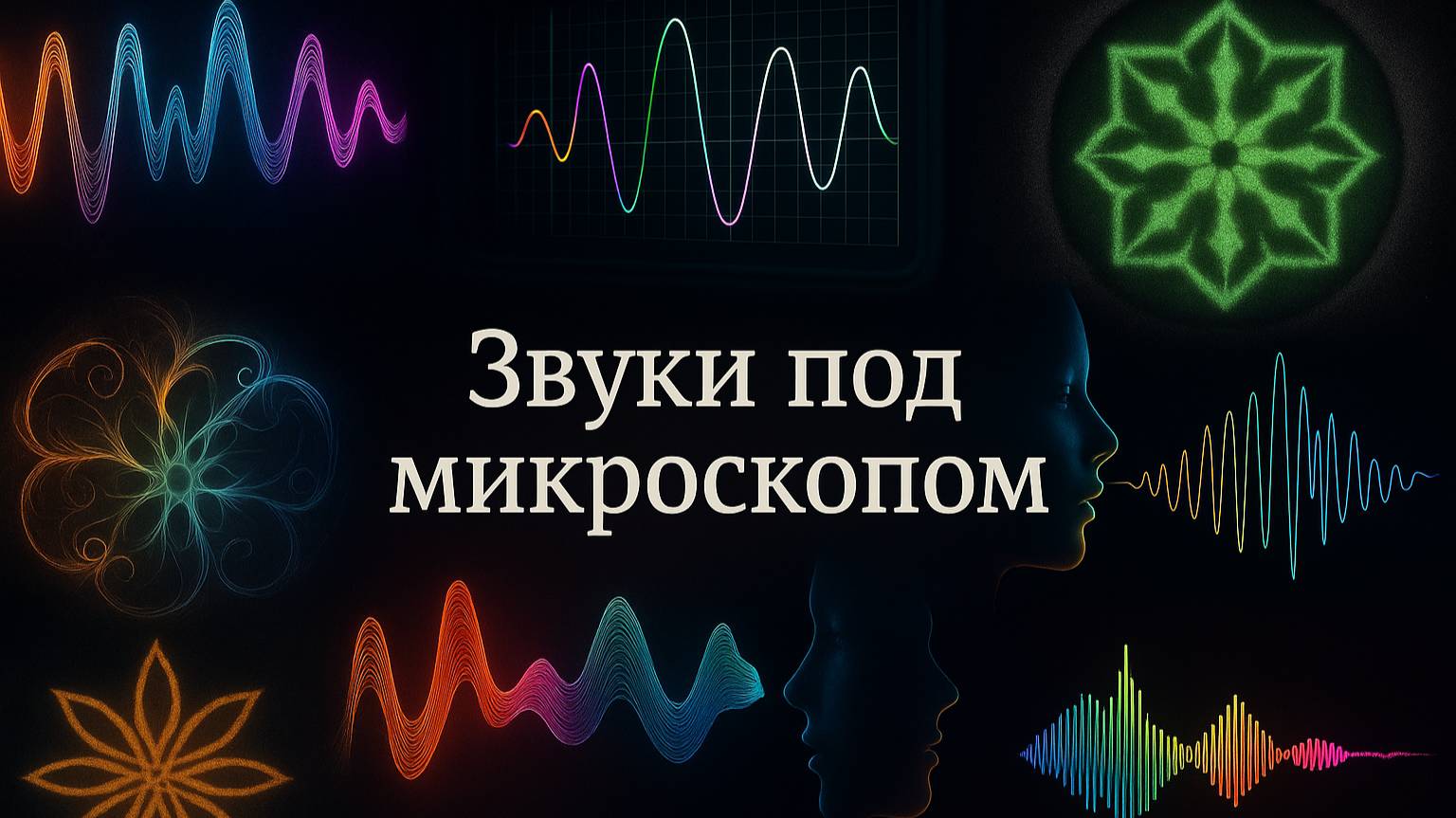 Как выглядит звук под микроскопом?