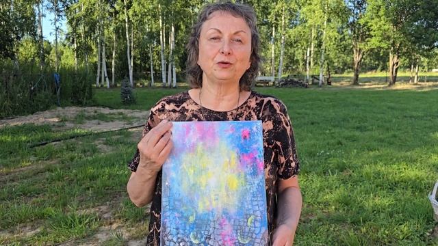 Живопись на наших трансформационных ретритах