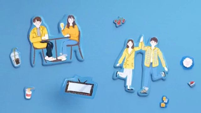 Заставка к южнокорейской дораме «Особенности мелодрамы». Есть описание дорамы