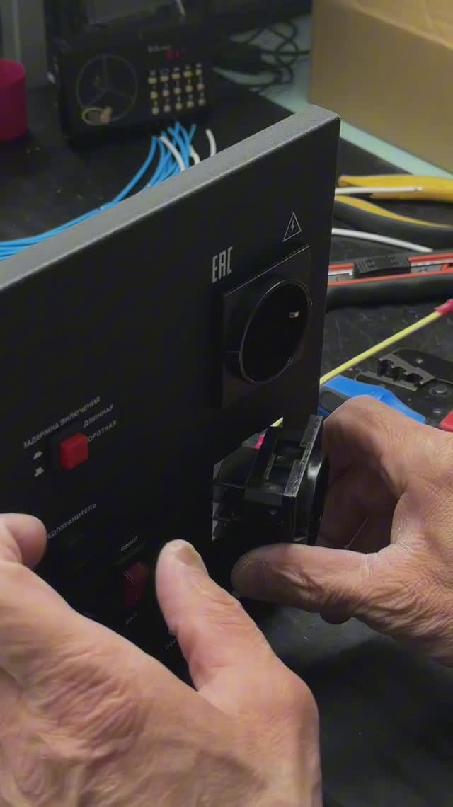 Сборка стабилизатора напряжения ПО Промсвязь