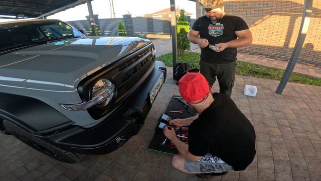 Установка дуги переднего бампера на Танк 300 (TANK 300), своими руками!