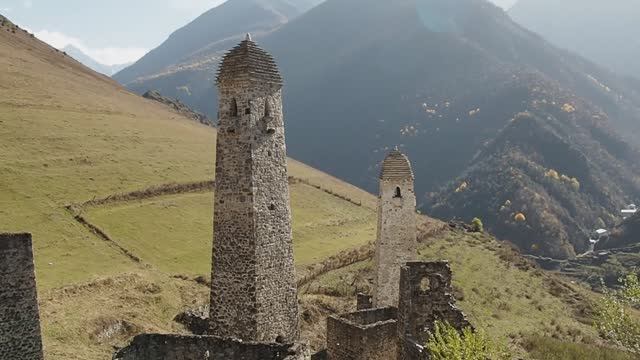 Ингушетия - башни (Эрзи и Вовнушки).