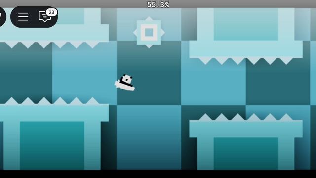 проходим 4 уровень в Roblox BEAT BOUNCE (Geometry dash)