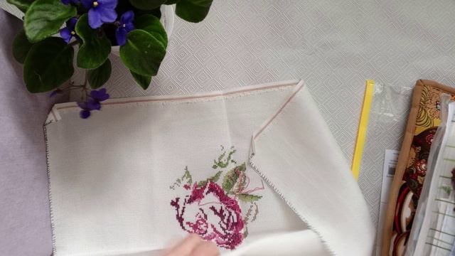 Парад начатых процессов. Часть 2// Вышивка крестом