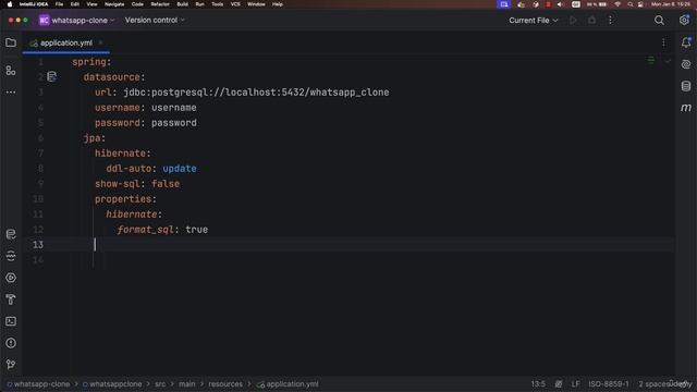 5 -Configure the project