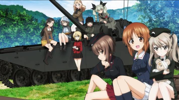 Сериал девушки и танки - 1 сезон 3 серия / Girls und Panzer