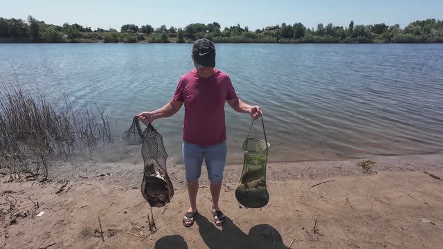 Рыбалка  в ночь. Река Ахтуба. Рыбалка удалась.