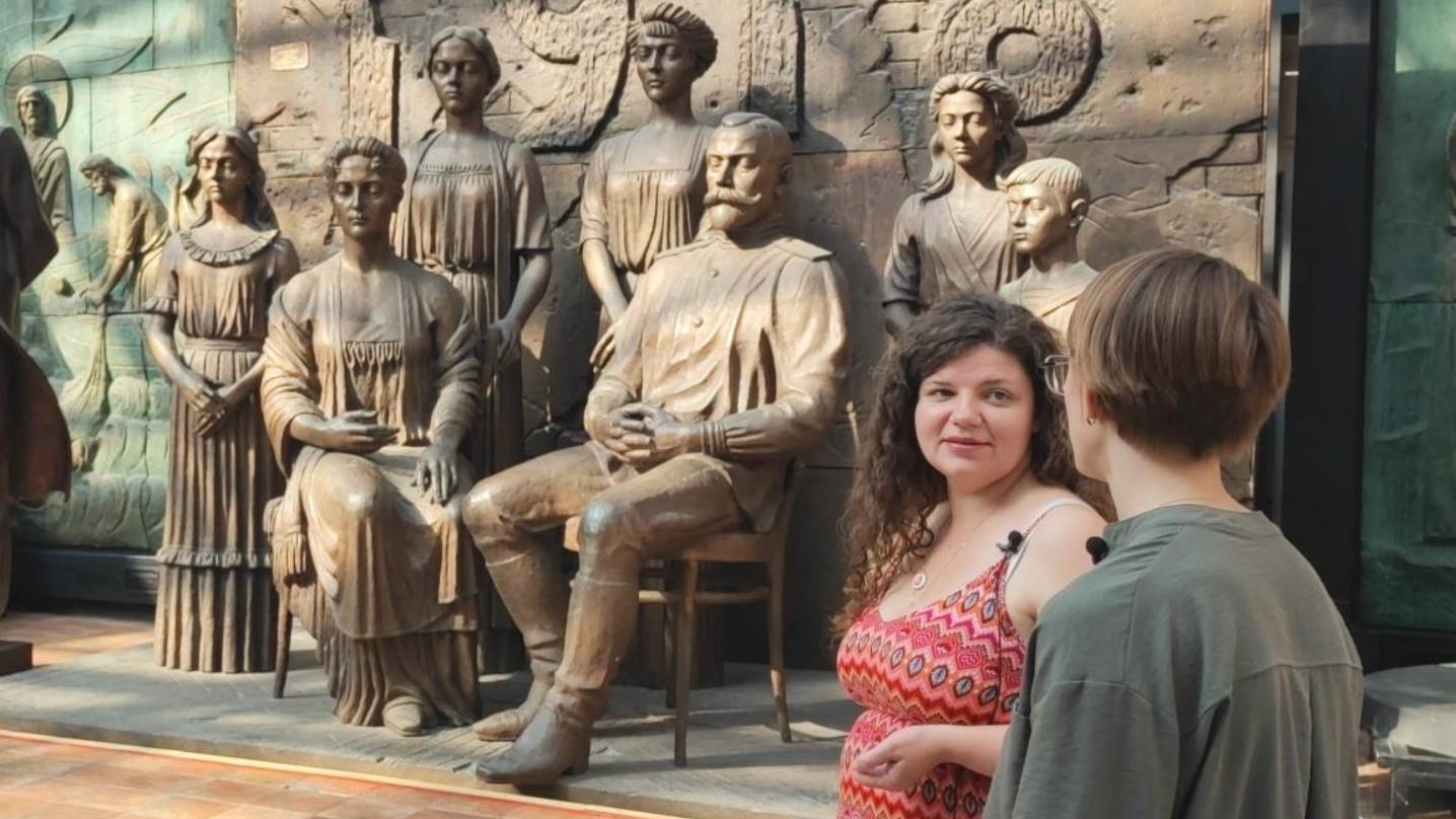 Творчество мэтра: обзорный репортаж из галереи З.К. Церетели в Российской Академии Художеств | 4K