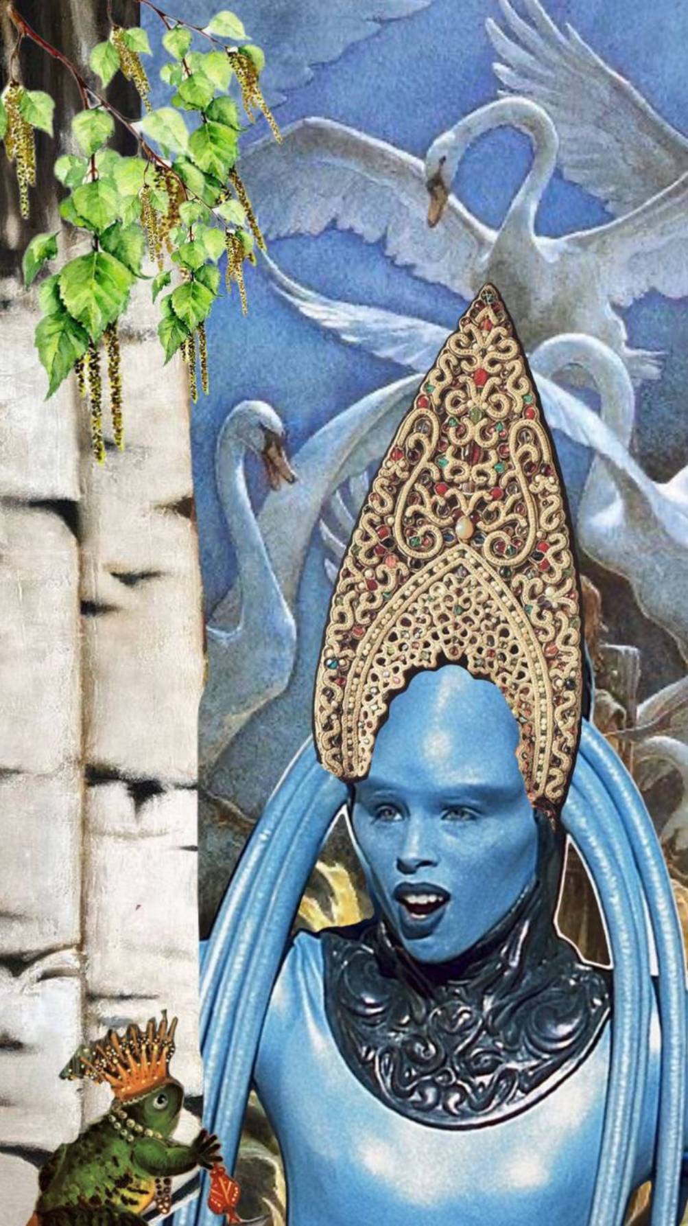 Течёт река Волга