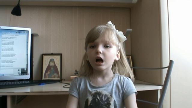 Катюша. Как Иустина пела в 3 года