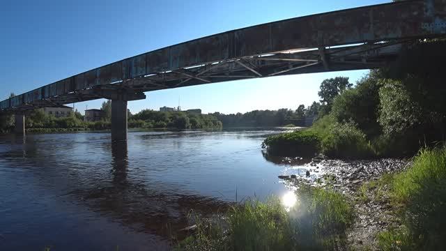 Река Ухта. Город Ухта. Заводская улица.