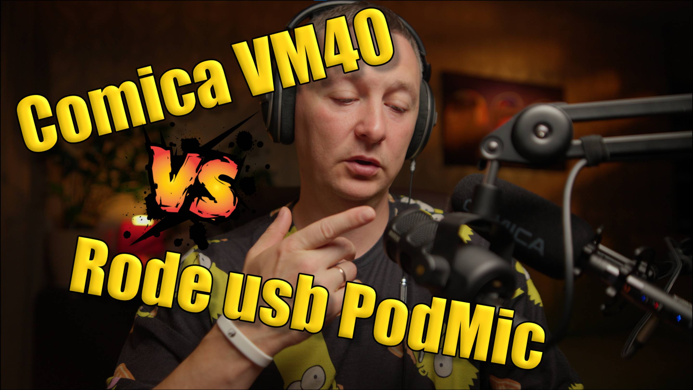 Микрофон для блога  Comica vm40 или Rode USB PodMIc