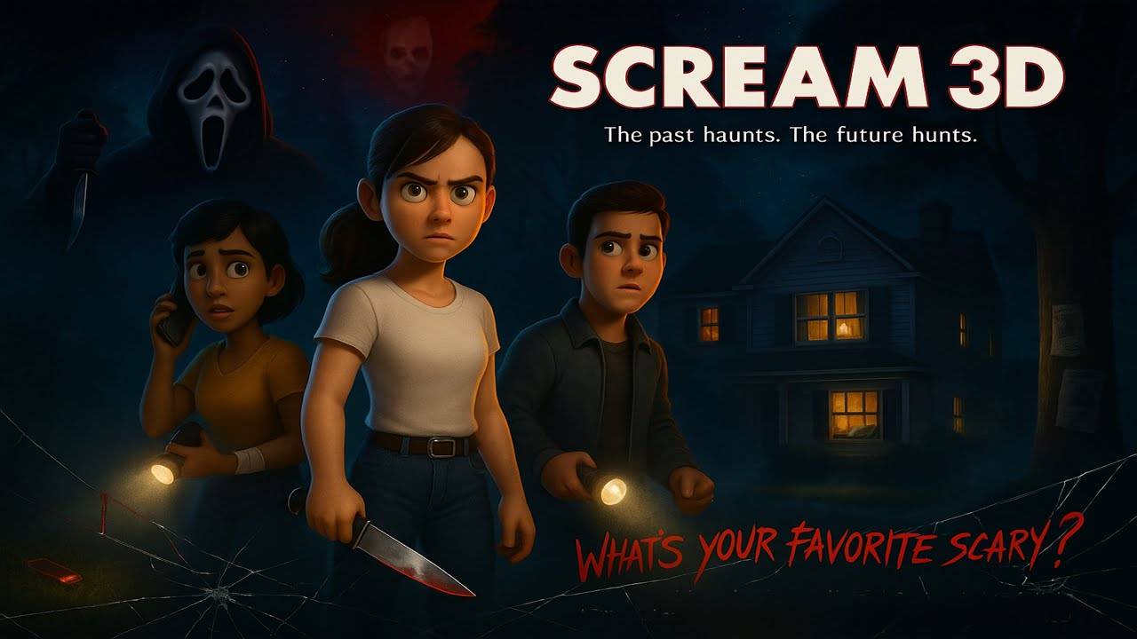 Animated movie: Scream 3D