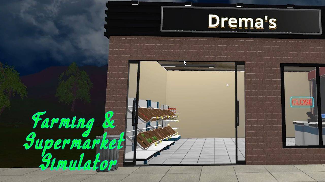 Открытие магазина | Farming & Supermarket Simulator | #1