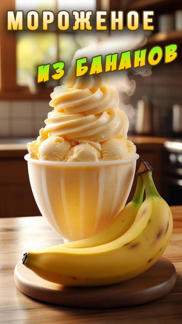 Мороженое из бананов своими руками